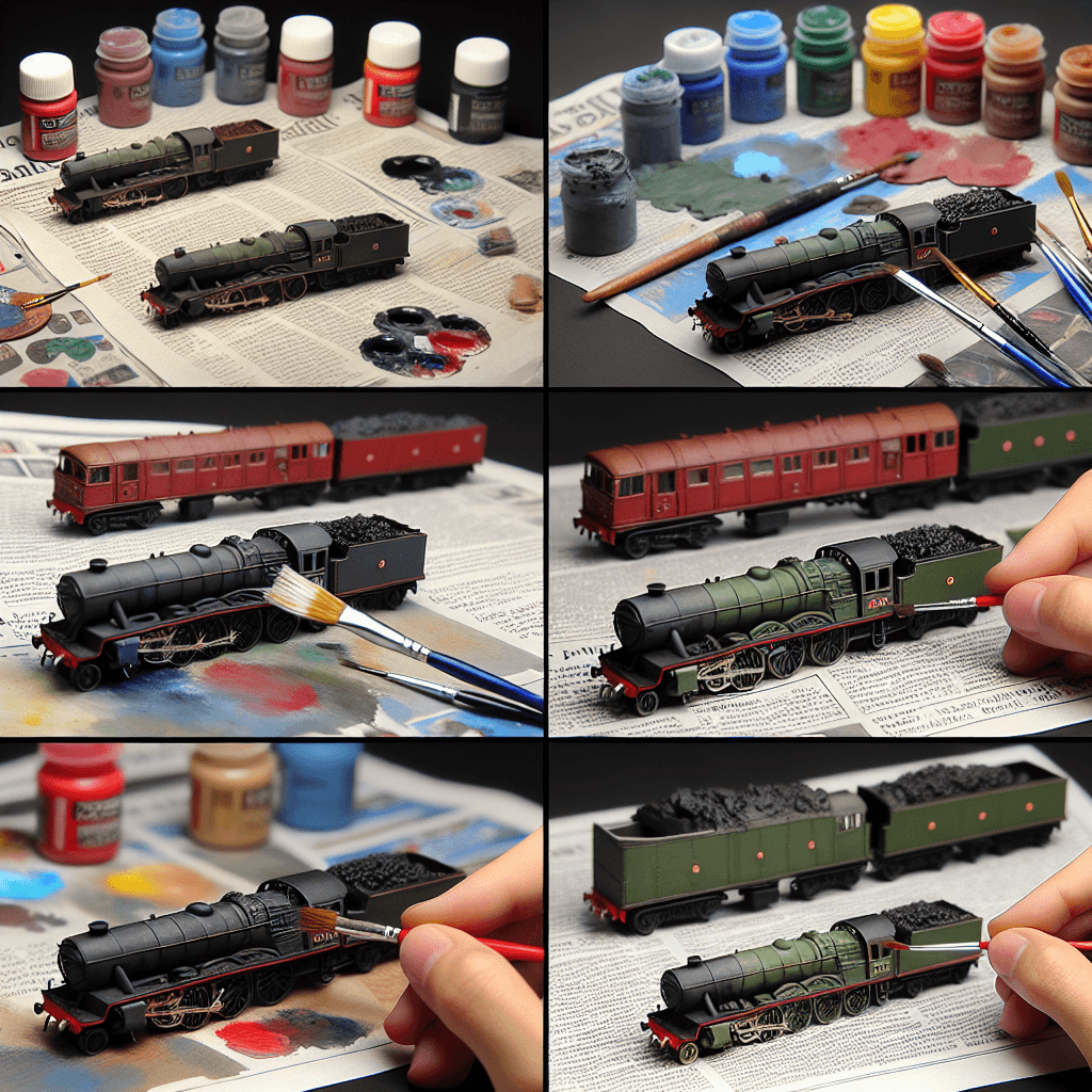 How to paint model locomotives - Model Train Community