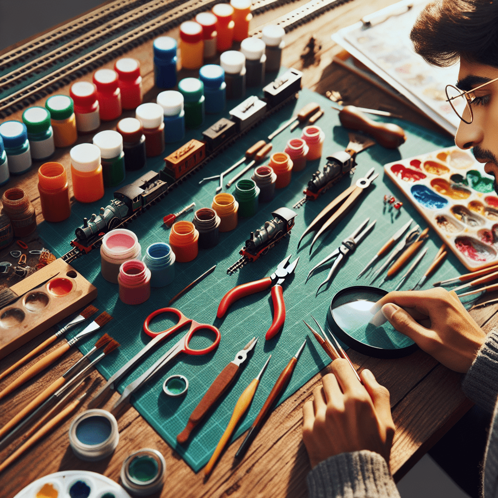 Model Train Tools - Precision in Motion: Craft Your Perfect Railway ...