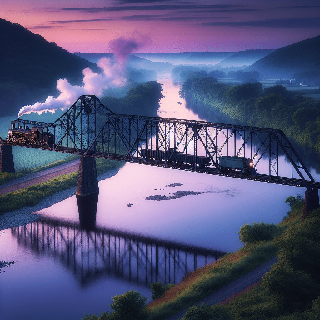 Train bridges Connecting Journeys, Bridging Horizons. - Model Train ...