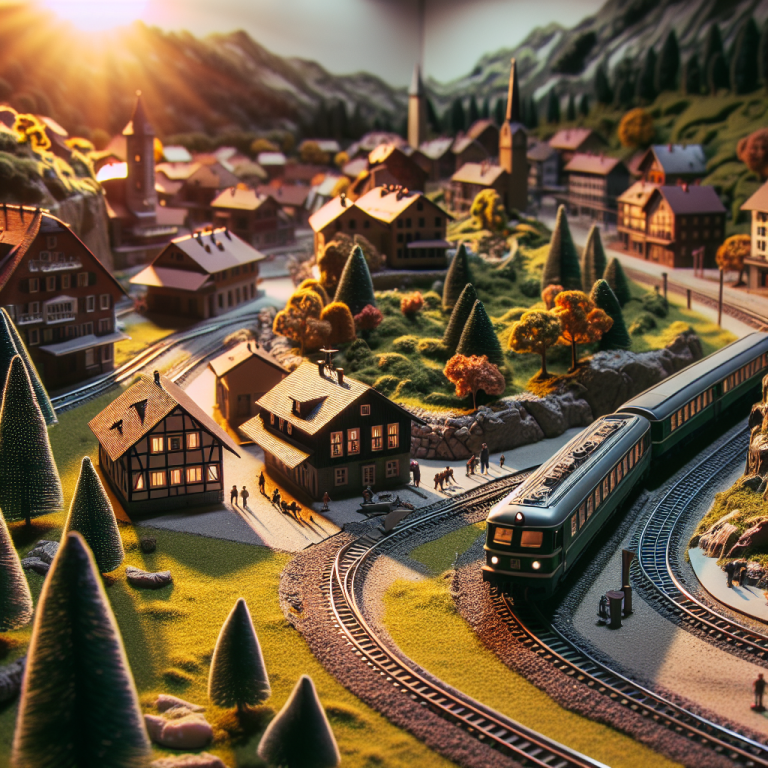 Z Scale: Where Every Detail Matters in Miniature Worlds. - Model Train ...