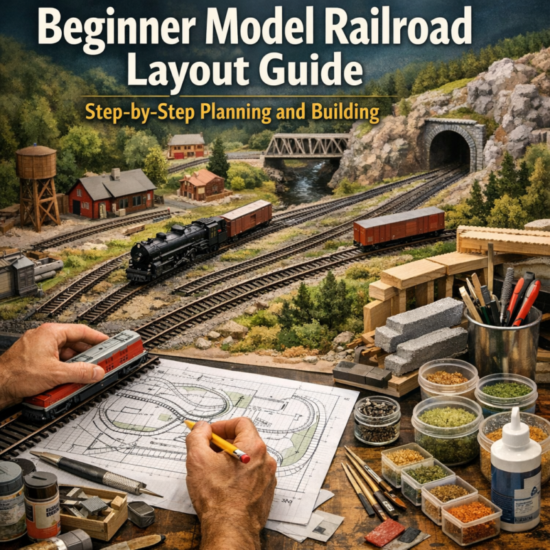 Beginner Model Railroad Layout Guide | Model Train Community | Model ...