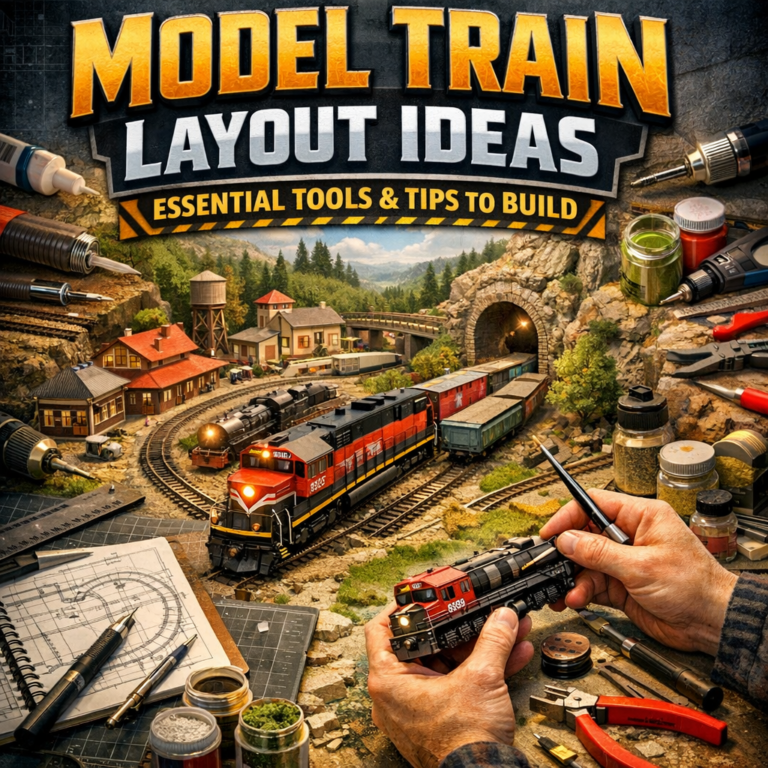 Model Train Layout Ideas: Essential Tools and Tips to | Model Train ...