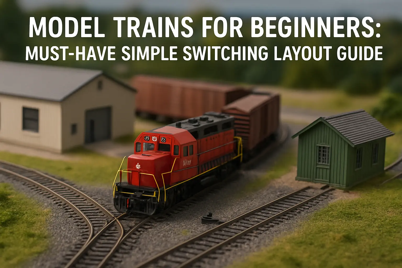 Model Trains for Beginners: Must-Have Simple Switching Layout Guide ...