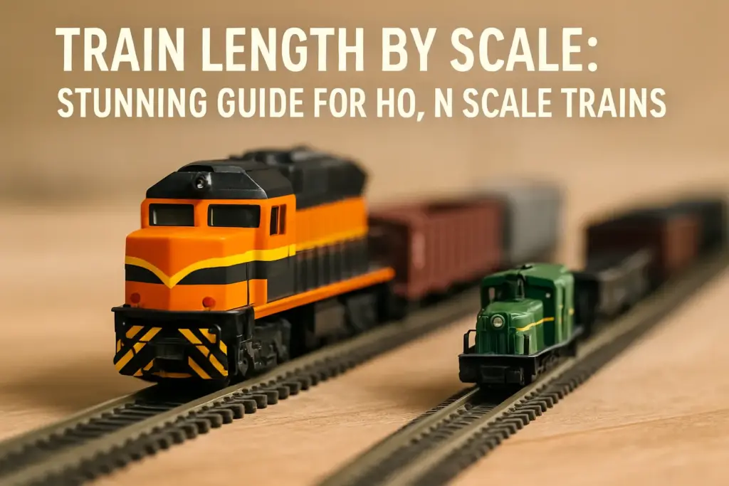 Train Length by Scale: Stunning Guide for HO, N Scale Trains | Model ...